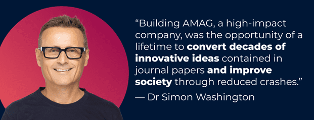 Dr Simon Washington’s Road to Launching AMAG - Advanced Mobility Analytics