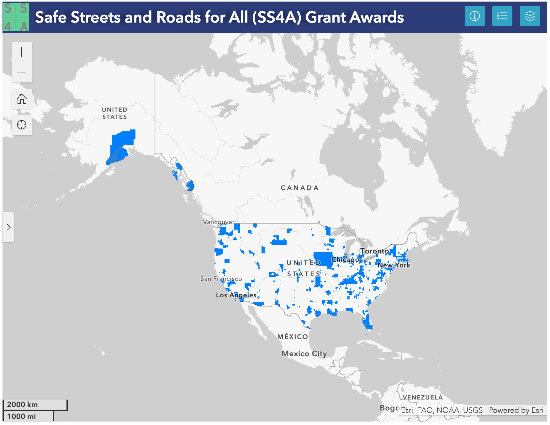 Safe Streets and Roads for All (SS4A) Grant Program