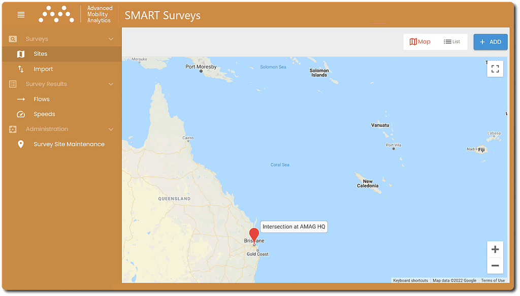 SMART Survey - Advanced Mobility Analytics